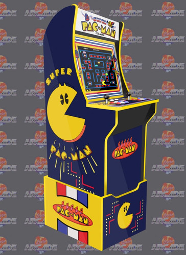Super Pac-Man - Arcade1up - Vinyl Graphics | ReproArcade