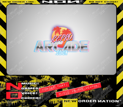 Revolution X - Screen Bezel | ReproArcade