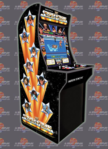 WWF Superstars - Arcade1up - Vinyl Graphics | ReproArcade