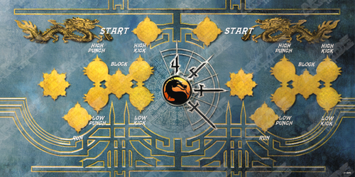 Mortal Kombat 4 - Arcade Control Panel Overlay Vinyl | ReproArcade