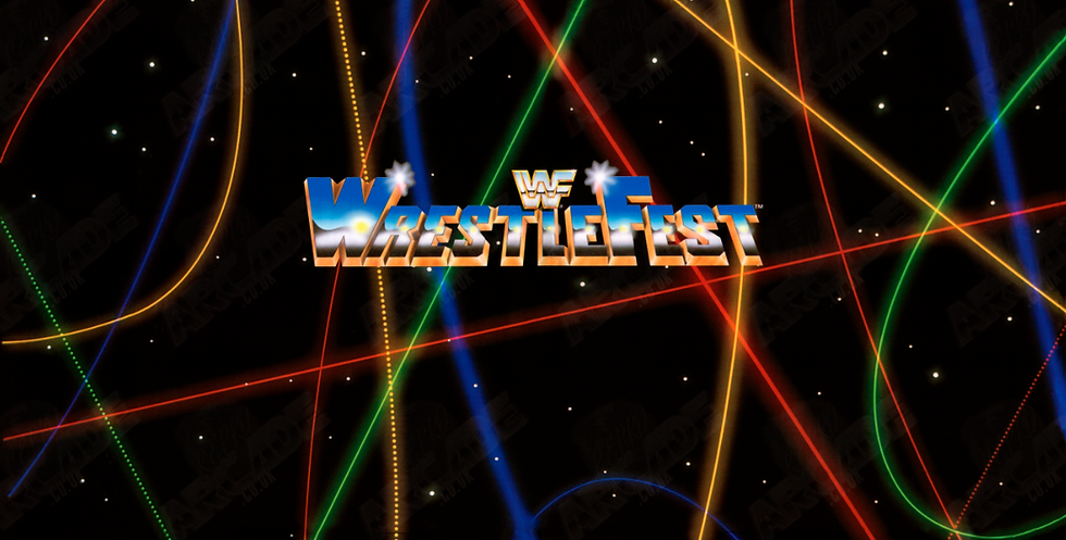 WWF Wrestlefest - Arcade Control Panel Overlay Vinyl | ReproArcade