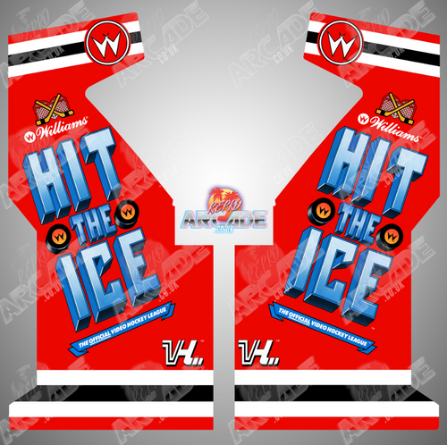 Hit the ICE - Arcade Side Art Vinyl | ReproArcade