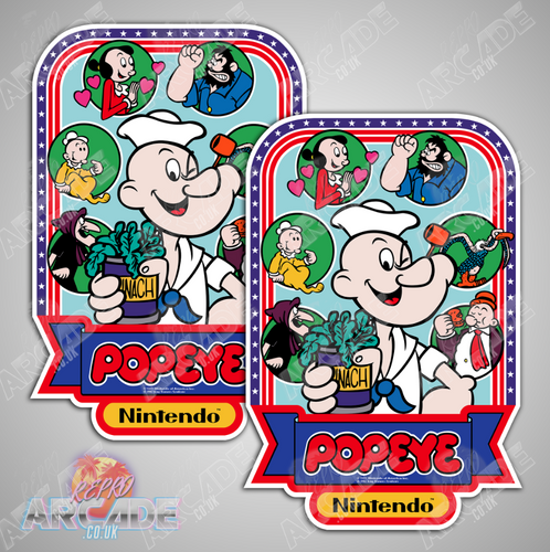 POPEYE - Arcade Side Art Vinyl | ReproArcade