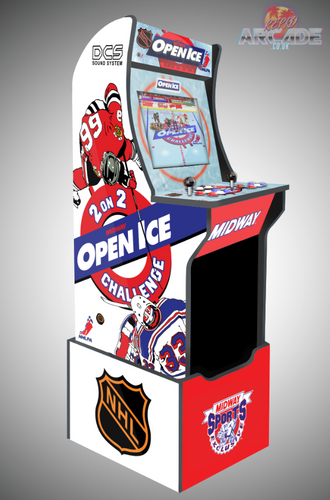 NHL Open ICE 2 on 2 - Arcade1up - Vinyl Graphics | ReproArcade