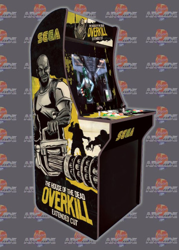 The House of the Dead Overkill - Yellow - Arcade1up - Vinyl Graphics ...
