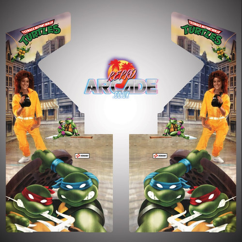 Teenage Mutant Ninja Turtles - Arcade Side Art Vinyl | ReproArcade