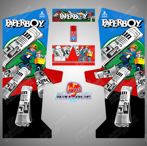 PaperBoy - Full Art Set | ReproArcade