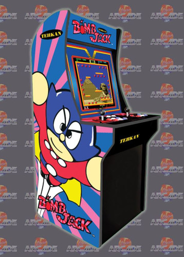 Bomb Jack - Arcade1up - Vinyl Graphics | ReproArcade