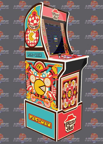 PACMAN Pizza Hut Special Edition - Light Blue - Arcade1up - Vinyl ...