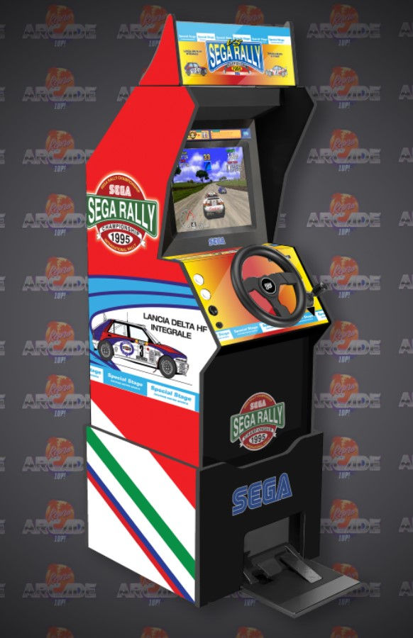 Sega Rally - Arcade1up - Vinyl Graphics | ReproArcade
