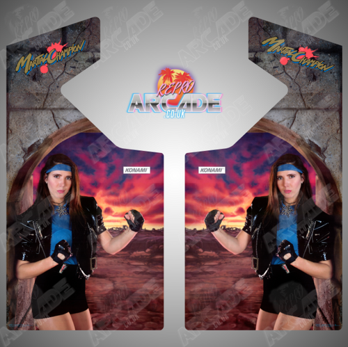 Martial Champion - Arcade Side Art Vinyl | ReproArcade