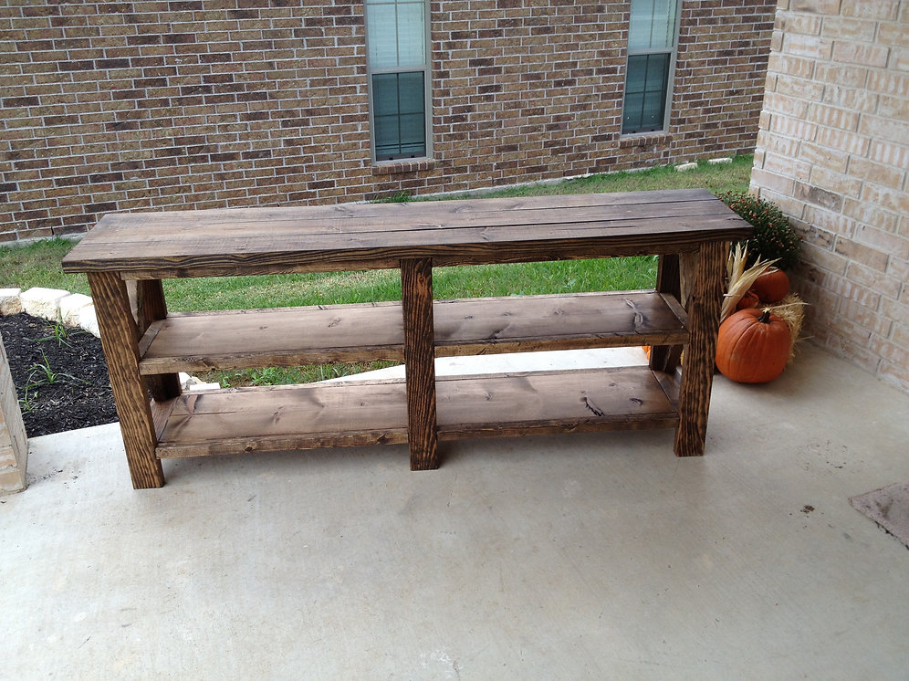 Rustic Sofa Table | rossrustictables