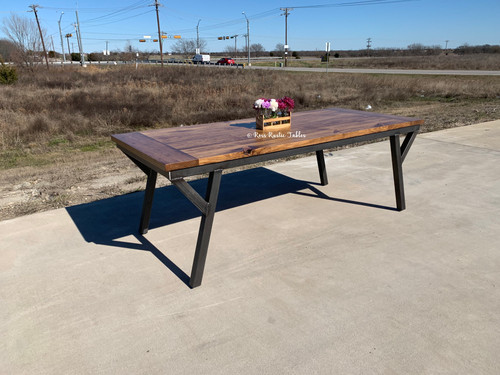 Mid-Century Rustic Table | Ross Rustic Tables