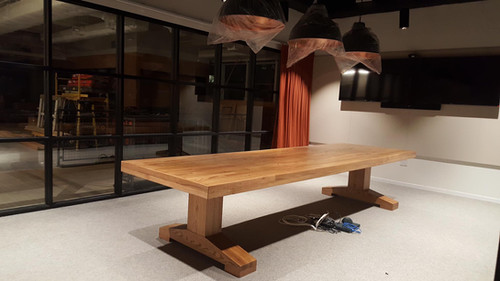 Oak Conference Table | Ross Rustic Tables