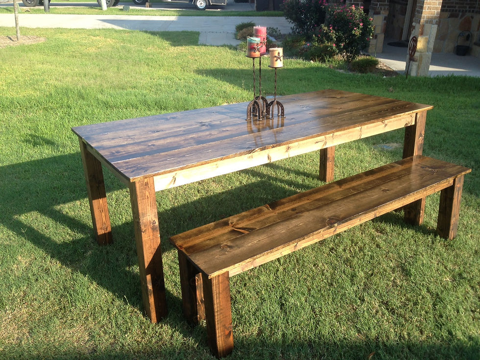 Custom Benches | United States | Ross Rustic Tables