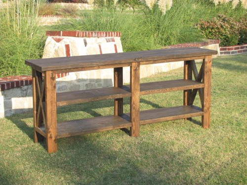 Rustic Sofa Table | Ross Rustic Tables