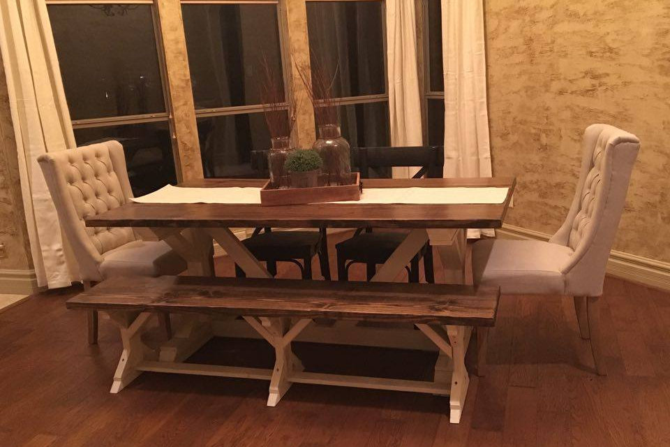 Fancy Farmhouse Table | rossrustictables