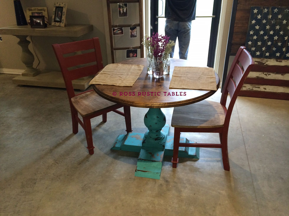 Rustic Dining Tables | Built in Texas | Ross Rustic Tables