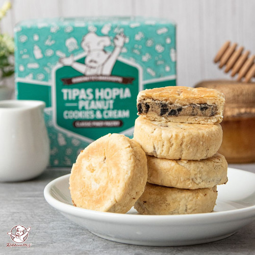 Hopia Peanut Cookies & Cream | Ribbonette's