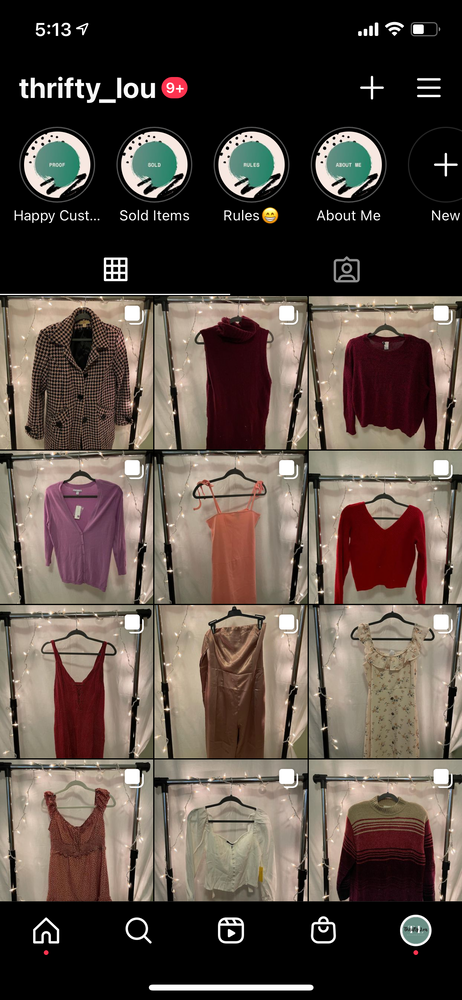 Starting an Instagram Thrift Store