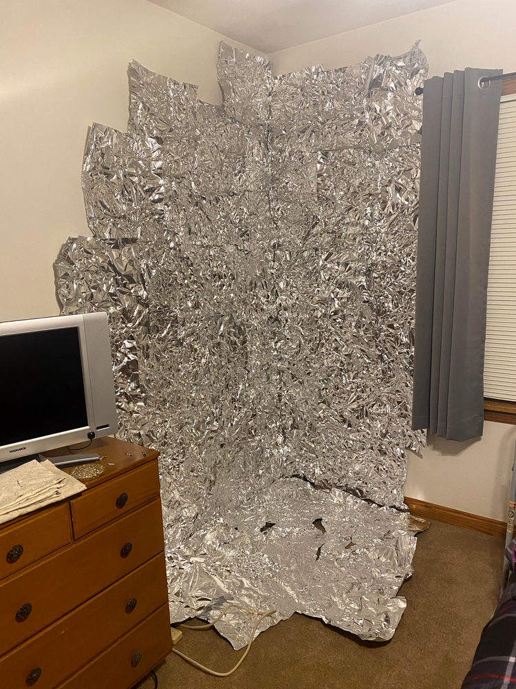 Creating a DIY Photoshoot using Foil