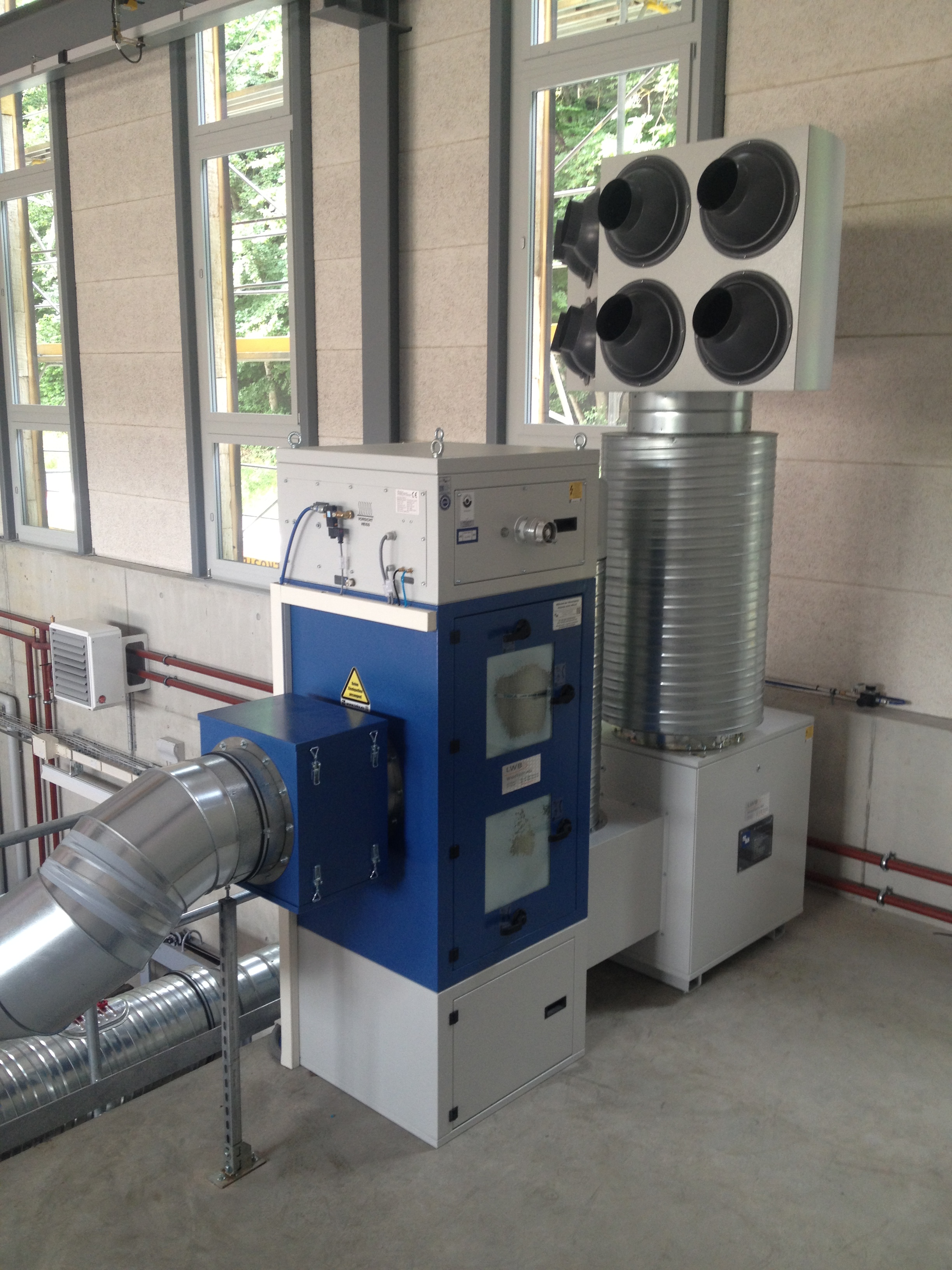 Mobile Absauganlagen, Schweissrauchabsaugung und Filteranlagen