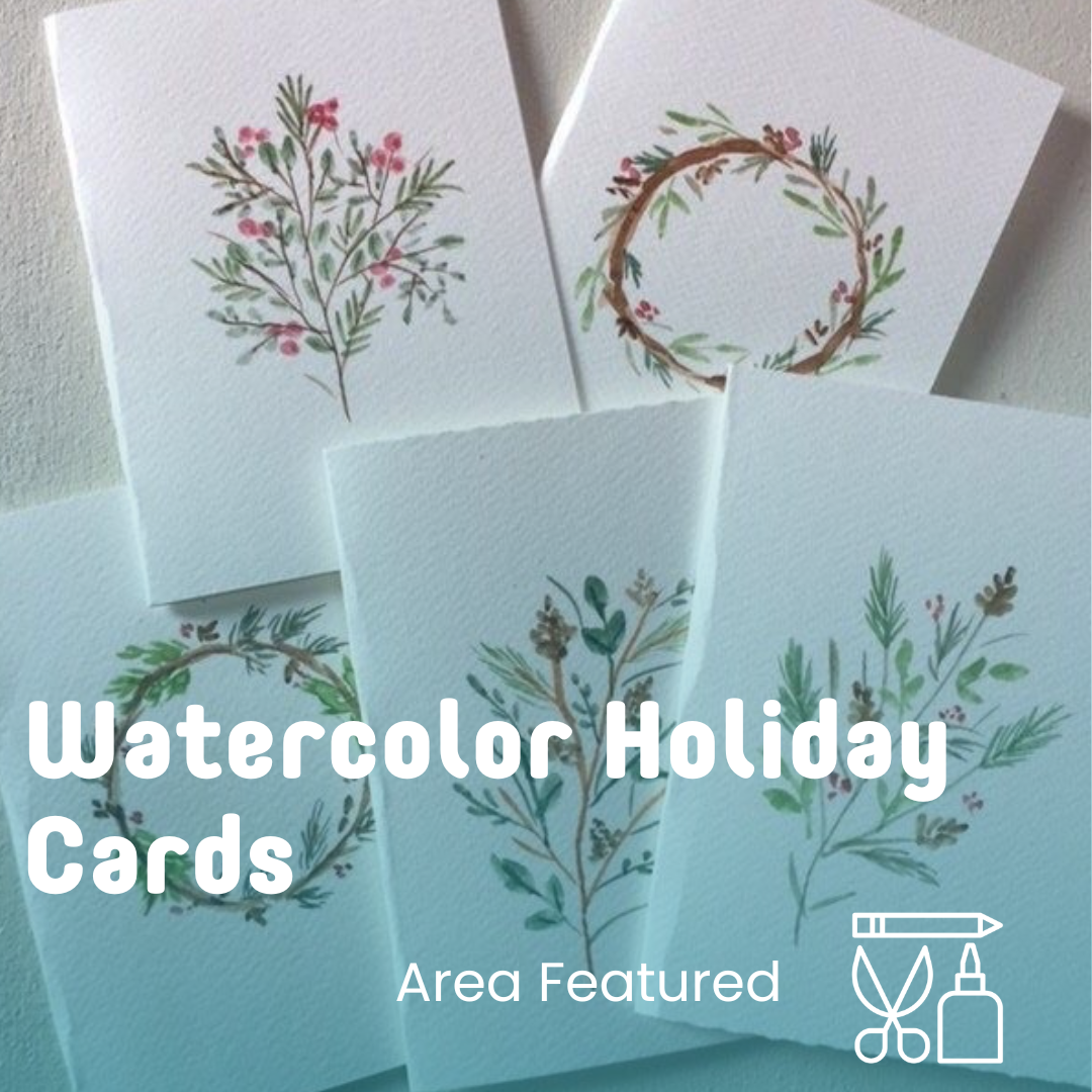 Watercolor Holiday Cards | WSMixxer