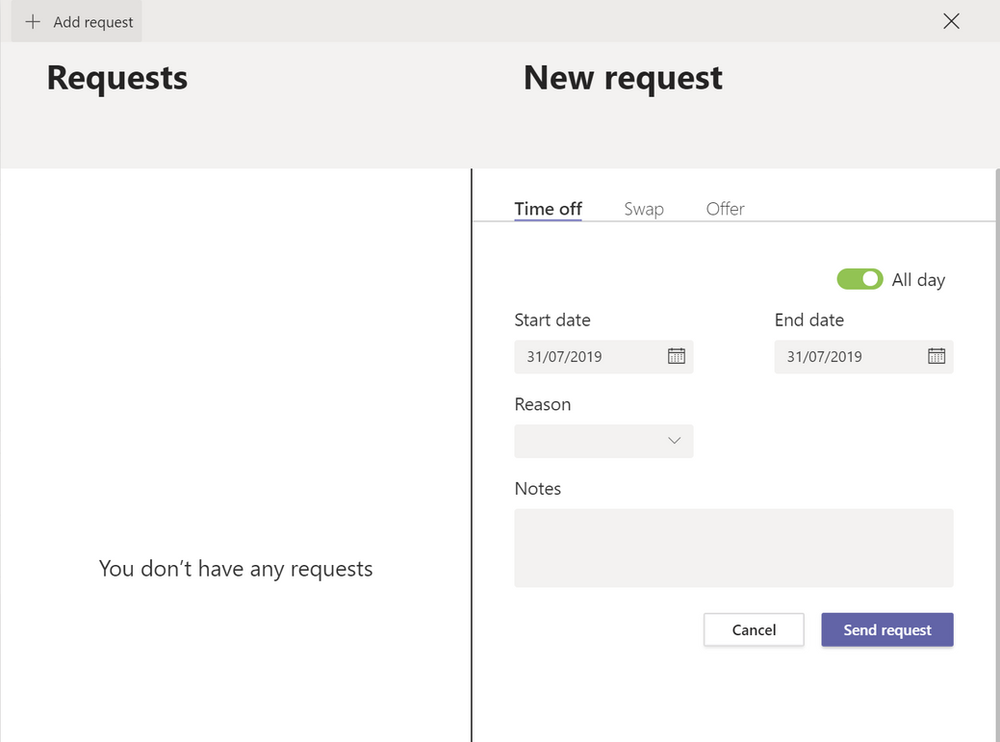 How to use Shifts in Microsoft Teams for managing vacation planning ...