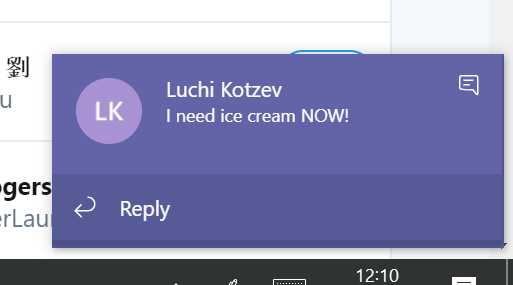 Notifications from Microsoft Teams – part 2 - Amanda Sterner