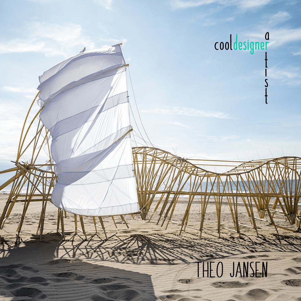 Theo Jansen. O cara que literalmente conectou a engenharia com a arte.