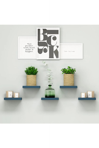 ROOT DUVAR RAFI - İzlanda Mavi | CM Mobilya