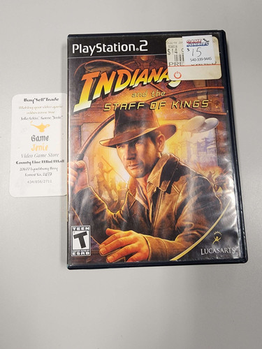 Indiana Jones and the Staff of Kings PS2 | Game Jenie
