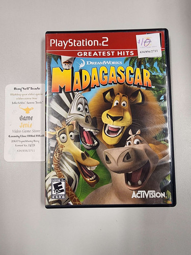 Madagascar PS2 | Game Jenie