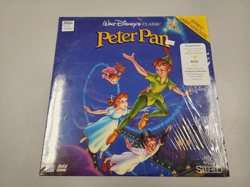 Peter Pan Laser Disc | Game Jenie