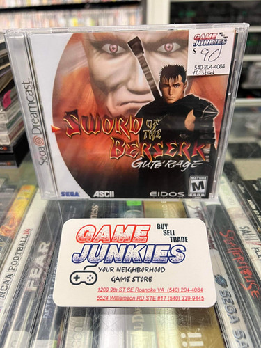 Sword of the Berserk Guts Rage Dreamcast | Game Jenie