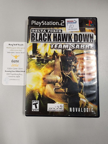 Delta Force Black Hawk Down PS2 | Game Jenie