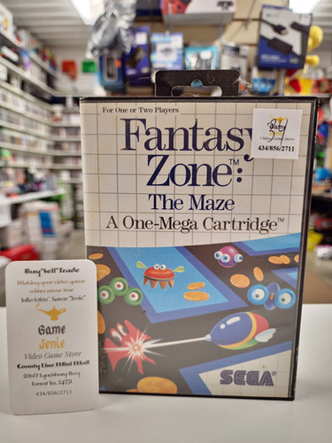 Fantasy Zone: The Maze Sega Master System | Game Jenie