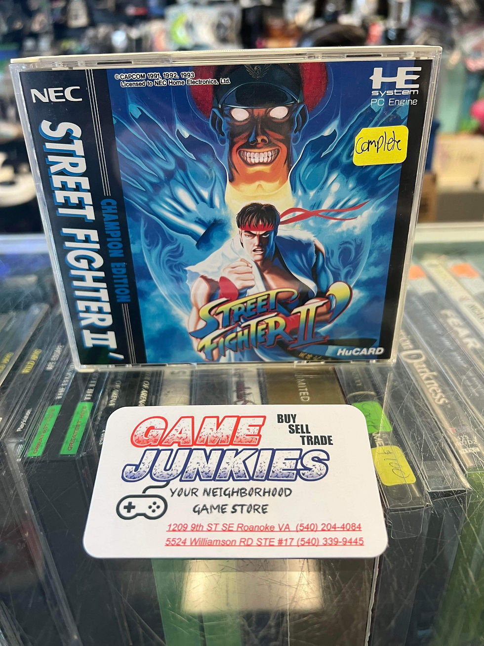Street Fighter 2 PC Engine | Game Jenie