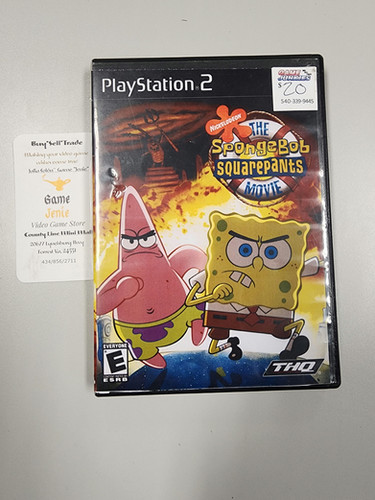 SpongeBob SquarePants The Movie PS2 | Game Jenie