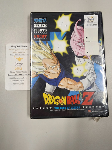 Dragon Ball Z Best of Vageta DVD | Game Jenie