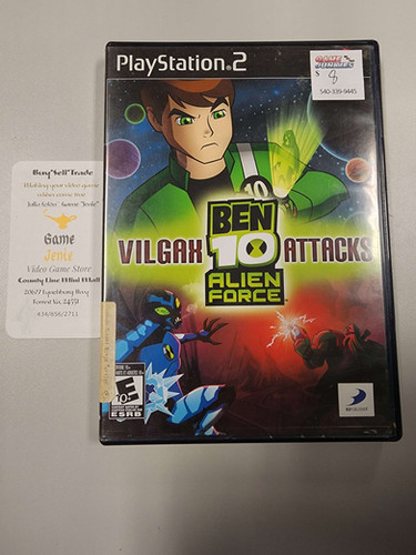 Ben 10 Alien Force Vilax Attack PS2 | Game Jenie