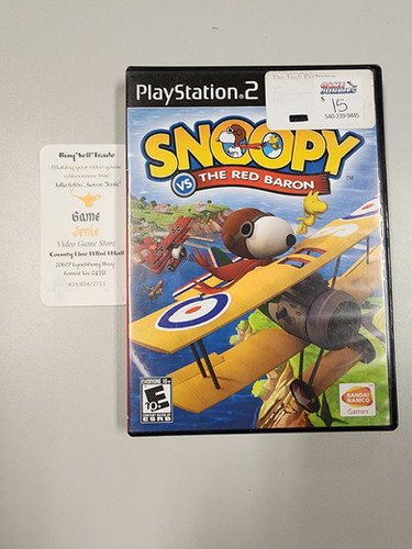 Snoopy Vs The Red Baron PS2 | Game Jenie