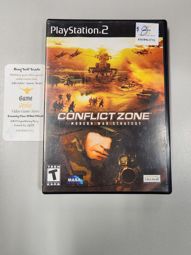 Conflict Zone Modern War Strategy PS2 | Game Jenie