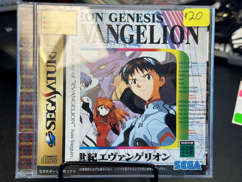 Neon Genesis Evangelion Saturn | Game Jenie