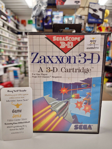 Zaxxon 3-D Sega Master System | Game Jenie
