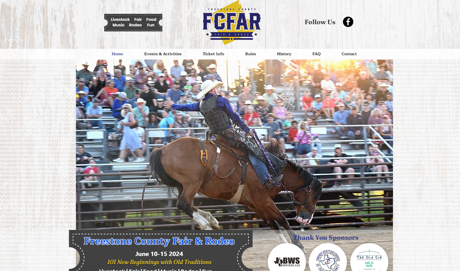 Freestone County Fair and Rodeo | Fairfield, TX, USA