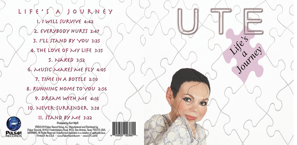 New Music: Ute Is Back with Her Incredible Album “Life’s a Journey”