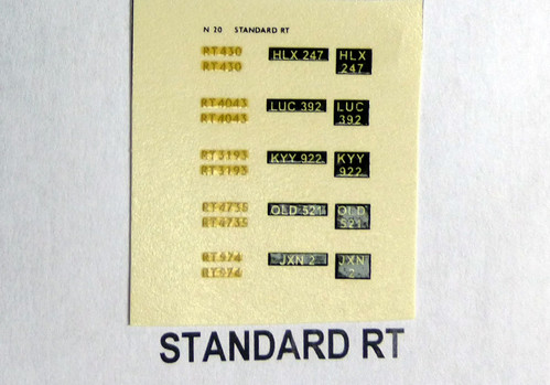 Gold RT430, RT4043, RT3193, RT4735, RT974 | LBRT Model Transfers