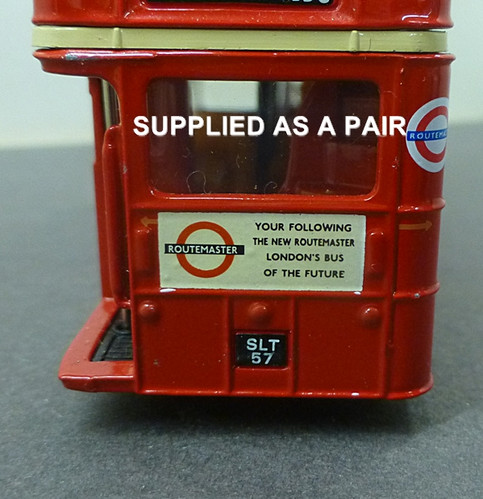Routemaster Bus of the Future | LBRT Model Transfers
