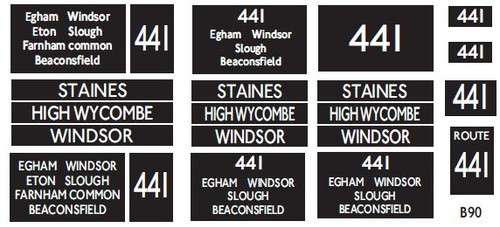 RT Route 441 | LBRT Model Transfers